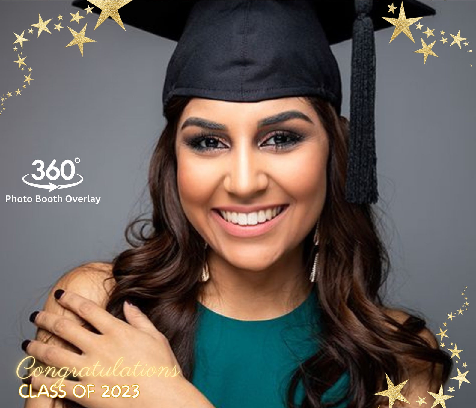 Graduation 360 Overlay, 360 Photo Booth Overlay, 360 Booth Overlay, 360 ...