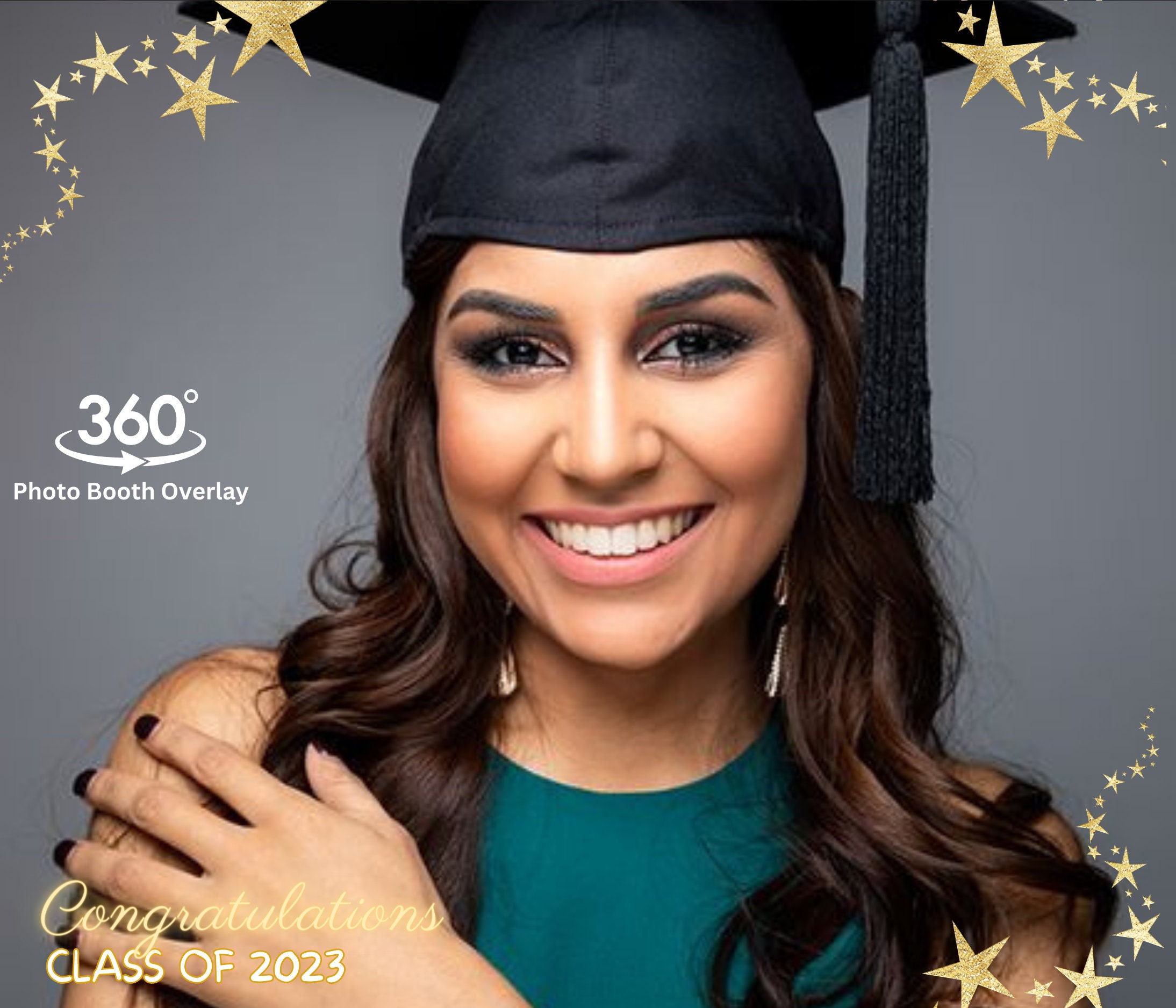 Graduation 360 Overlay, 360 Photo Booth Overlay, 360 Booth Overlay, 360 ...