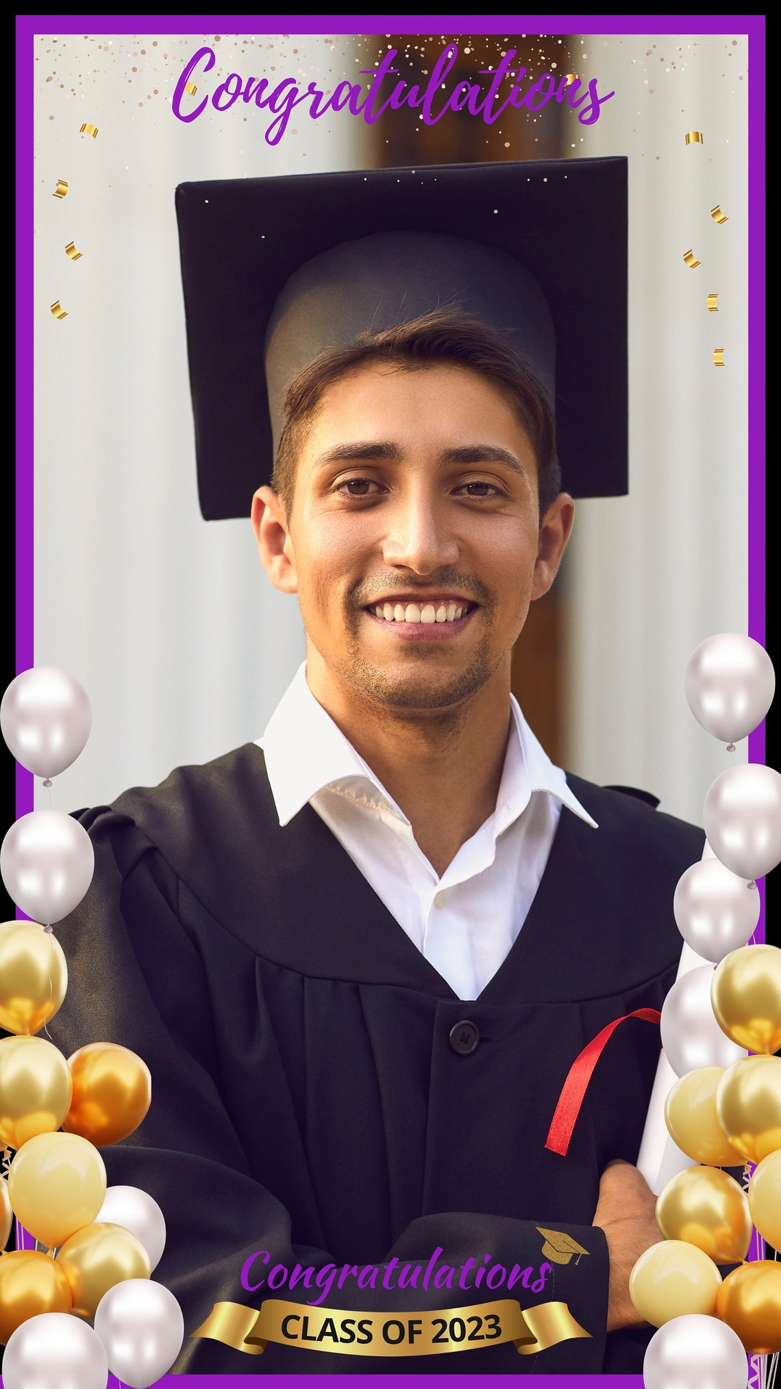 Graduation 360 Overlay, 360 Photo Booth Overlay, Birthday Overlay, 360 ...