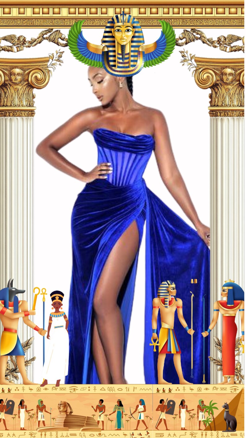 Egyptian Photo Booth Overlay: Pharaoh Theme, Cultural Events (digital ...