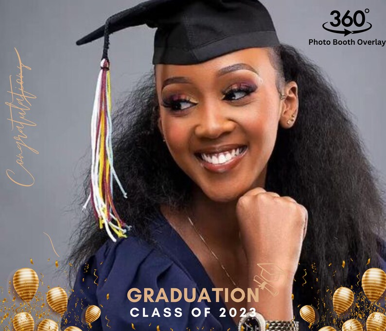 Graduation 360 Overlay, 360 Photo Booth Overlay, 360 Booth Overlay, 360 ...