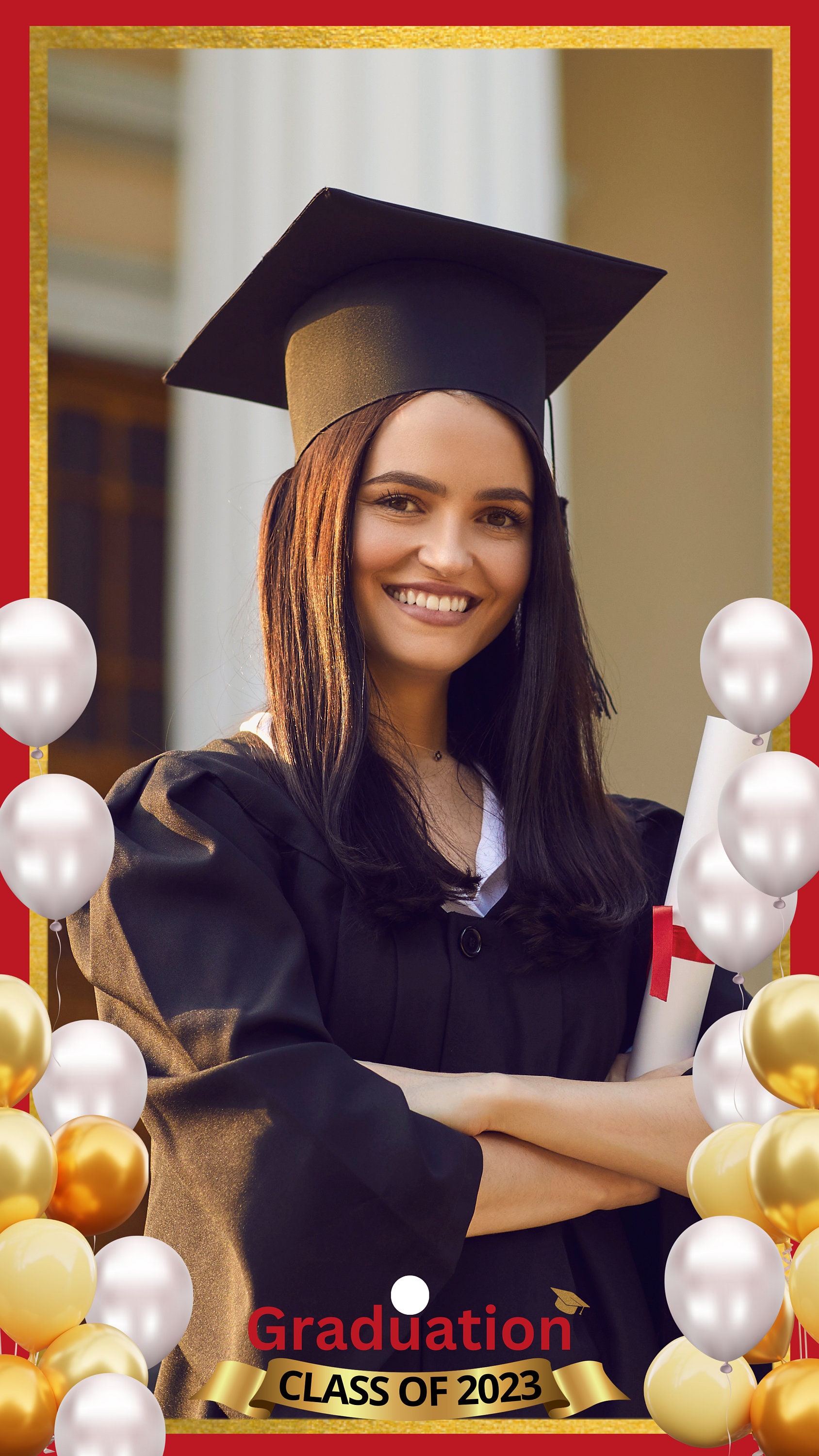 Graduation 360 Overlay 360 Photo Booth Overlay Birthday - Etsy