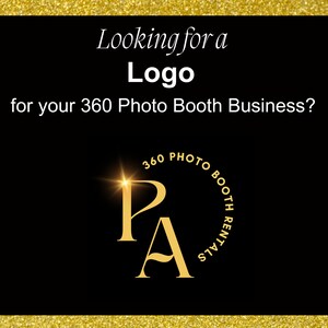360 Photo Booth Logo 360 Photobooth Logo 360 Booth Rental - Etsy