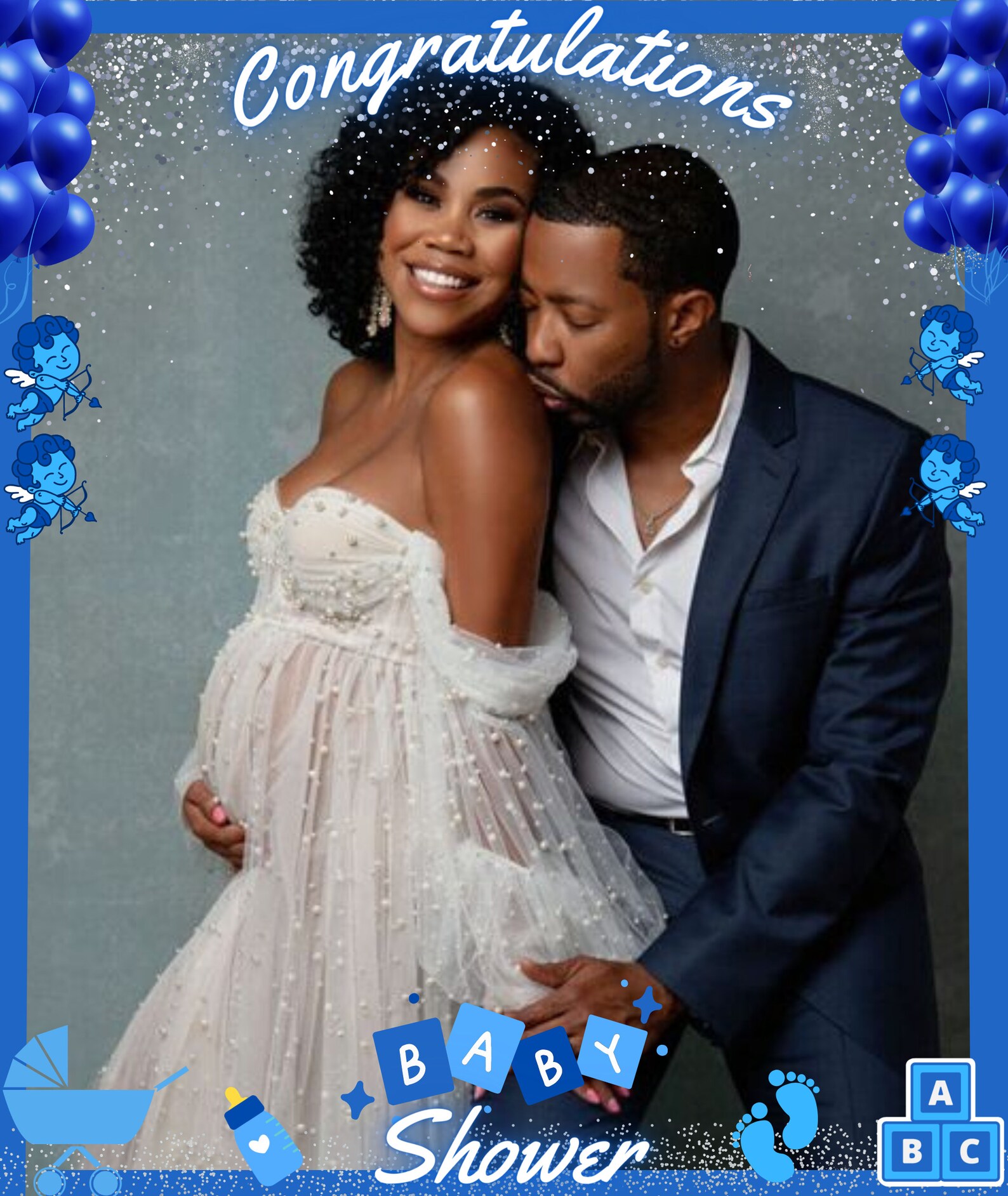 Boy Baby Shower 360 Photo Booth Overlay (digital Download) - Etsy