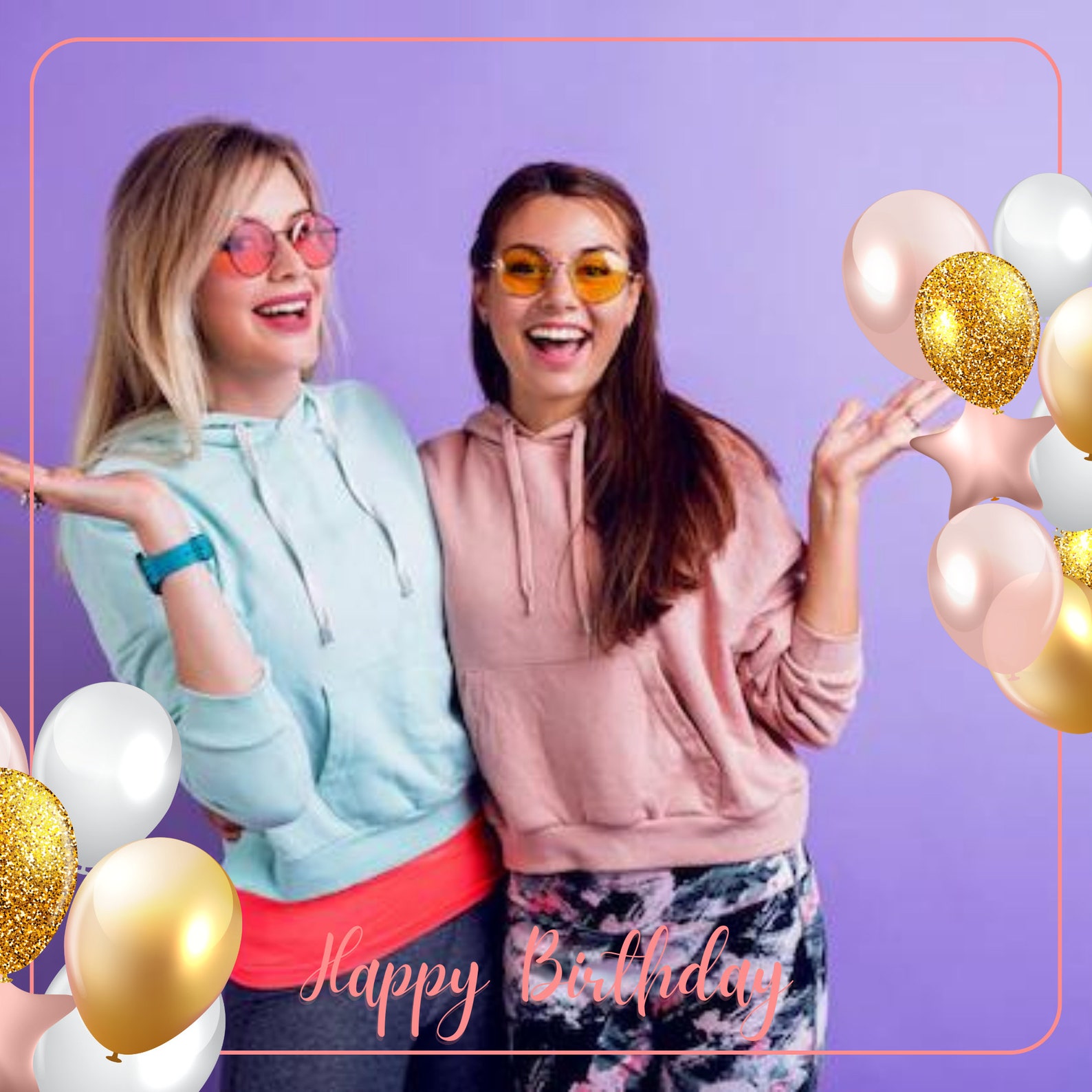 Birthday 360 Video Booth Overlay Touchpix Overlay Bday Photo Booth ...