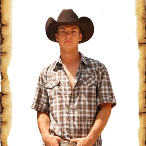 Western 360 Photo Booth Overlay: Wild West Canva Template (digital ...