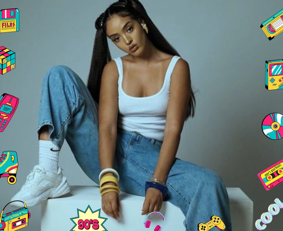 90s Theme Party Overlay, Birthday Overlay, 360 Photo Booth Overlay, 360 ...