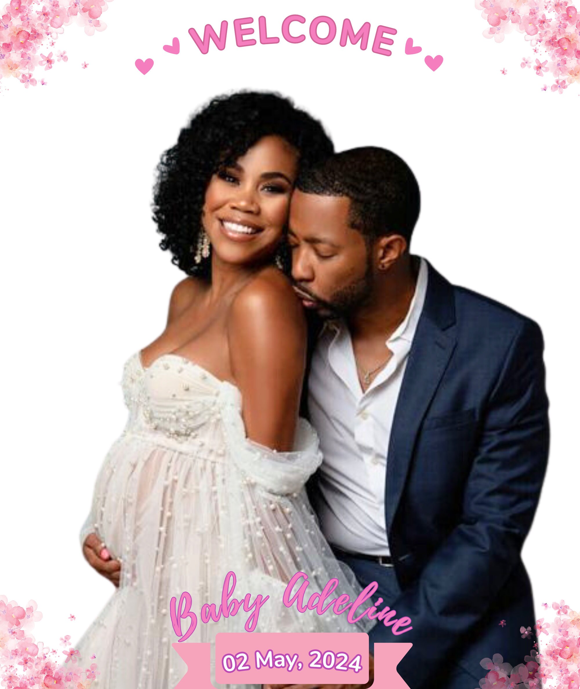 Girl Baby Shower 360 Photo Booth Overlay (digital Download) - Etsy