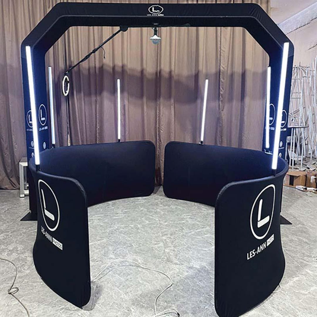 Overhead 360 Photo Booth Machine | Overhead Rotating Social Media Booth ...