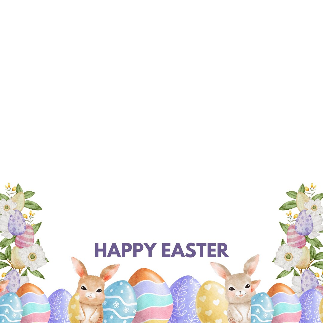 Buy Easter Overlay, 360 Photo Booth Overlay, 360 Spin Video Overlay ...