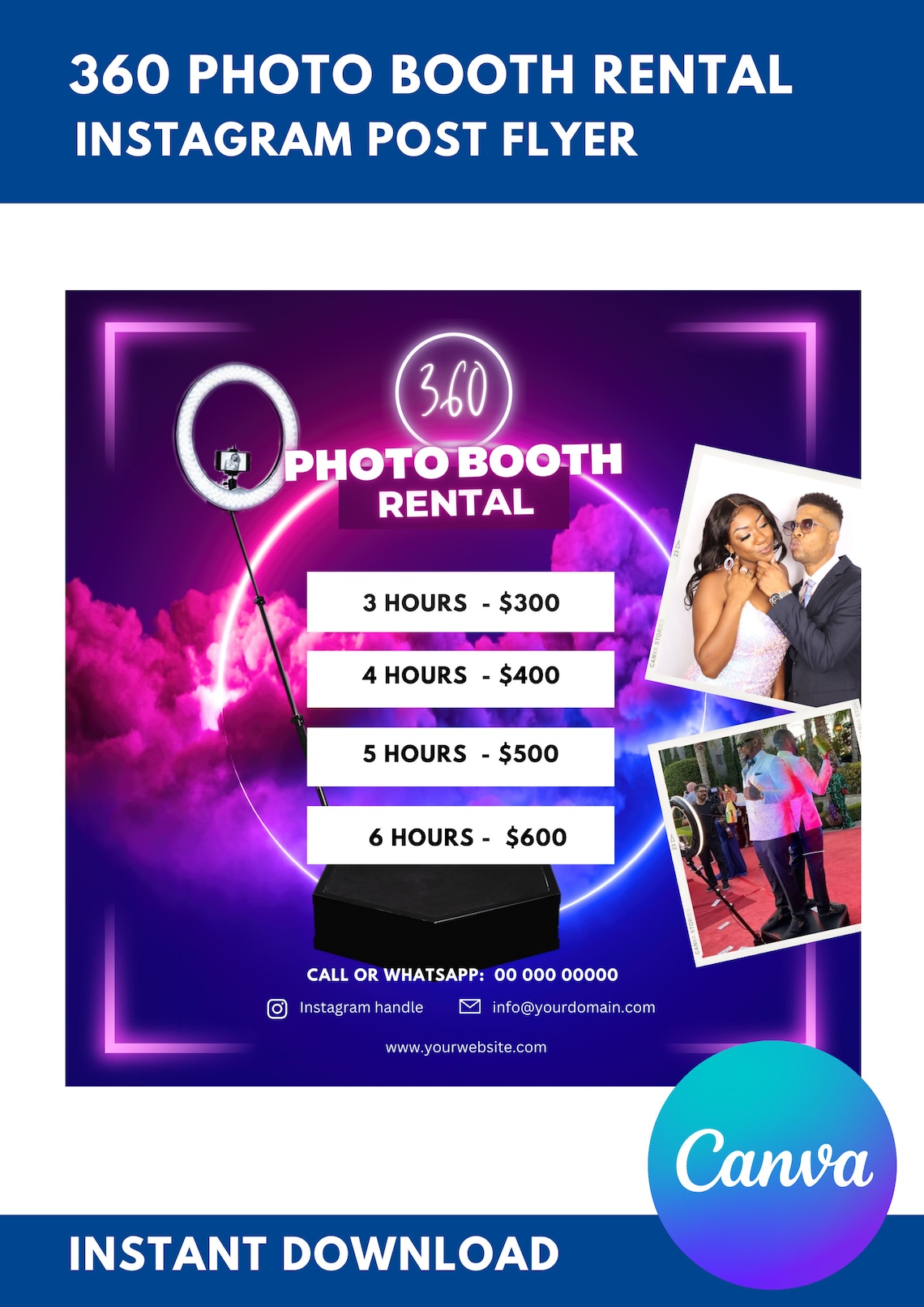 360 Photo Booth Flyer, Price List 360 Photobooth, 360 Photo Booth Flyer ...
