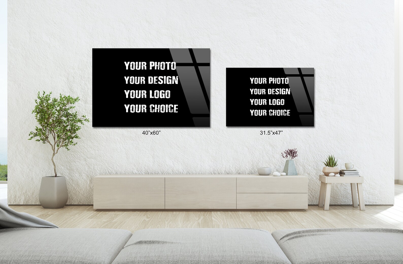 Custom Glass Wall Art, Family Glass Wall Art Photo, Personalized Custom ...