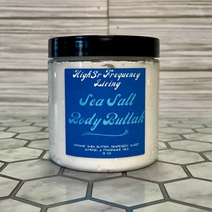 Luxury Whipped Sea Salt Body Butter 8oz - Etsy