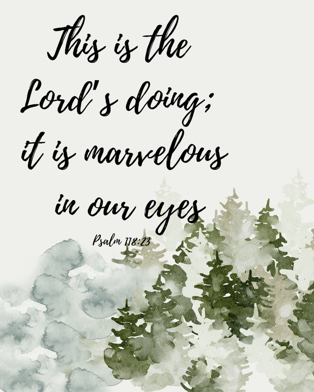 Psalm 118:23 Bible Verse Digital Download - Etsy