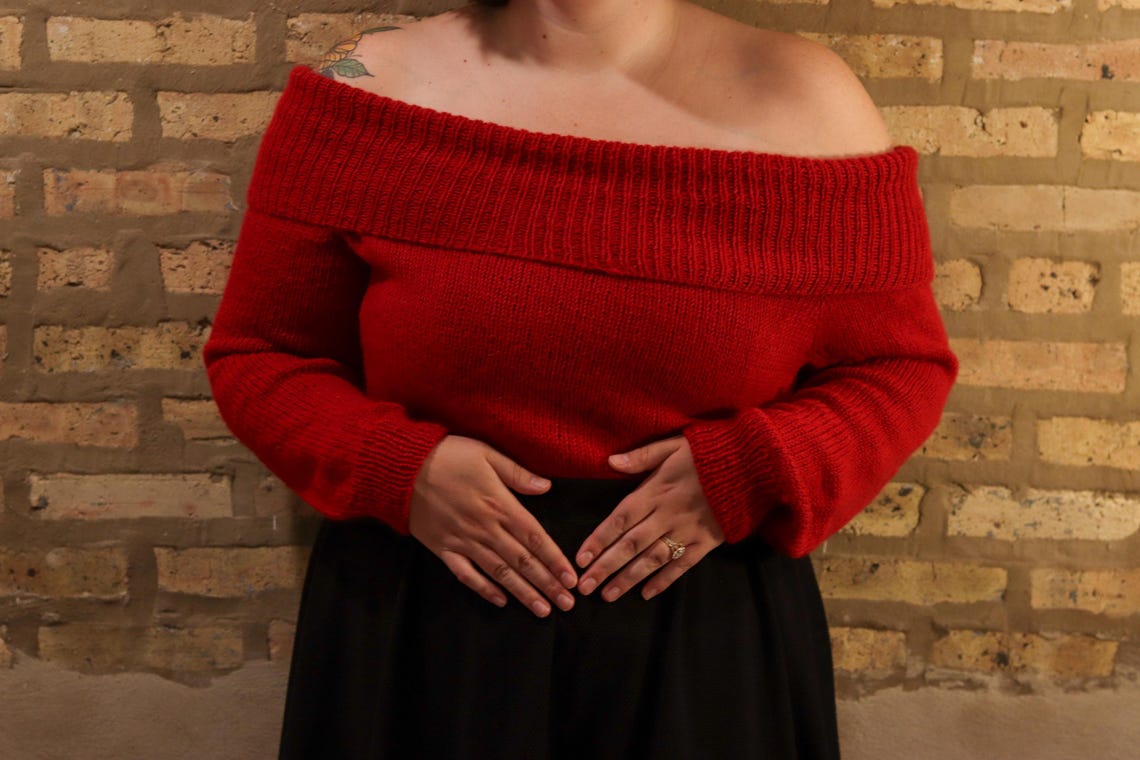 Regina Pullover | DIGITAL KNITTING PATTERN - Etsy