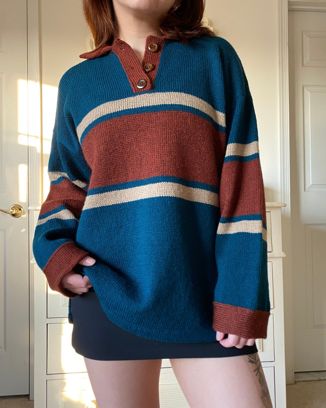 Winona Polo Pattern | DIGITAL KNITTING PATTERN - Etsy