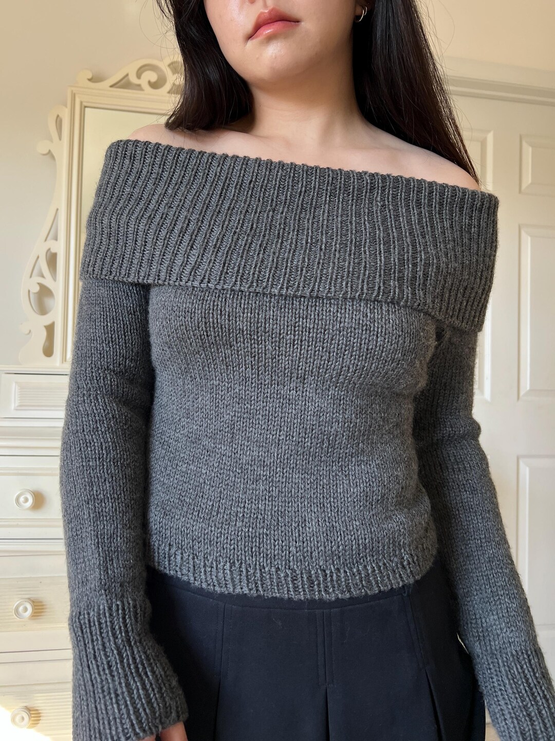Regina Pullover | DIGITAL KNITTING PATTERN - Etsy