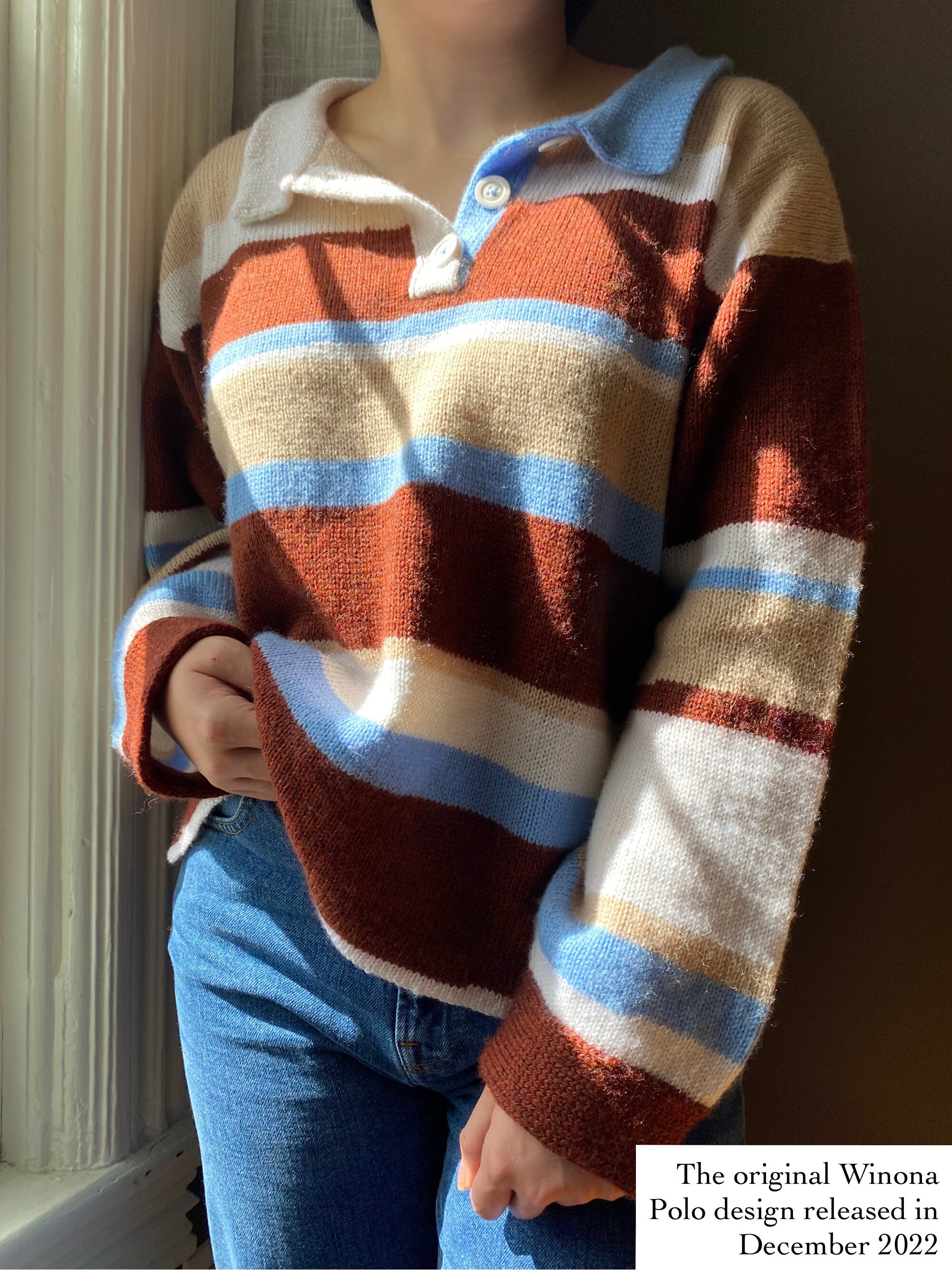 Winona Polo Pattern Bundle | DIGITAL KNITTING PATTERN - Etsy