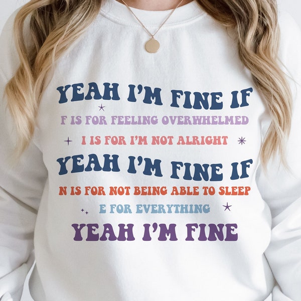 Ya Im Fine Png - Etsy