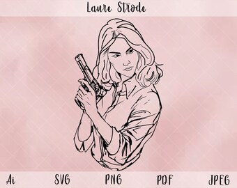 Laurie Strode Svg - Etsy