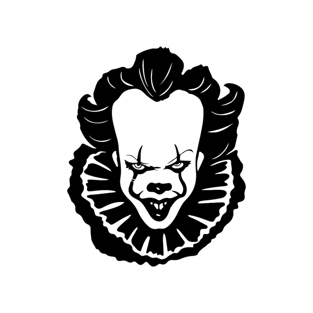 Pennywise IT Digital Cut File Horror SVG Pennywise the Dancing Clown ...