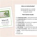 March Activity Bundle for Senior Activities, Reminiscing, Sensory ...