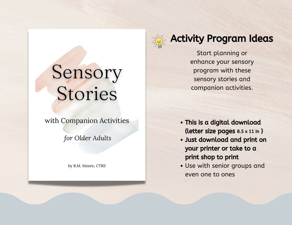 Adult Sensory Stories With Dementia Activities For Seniors Sensory 4627