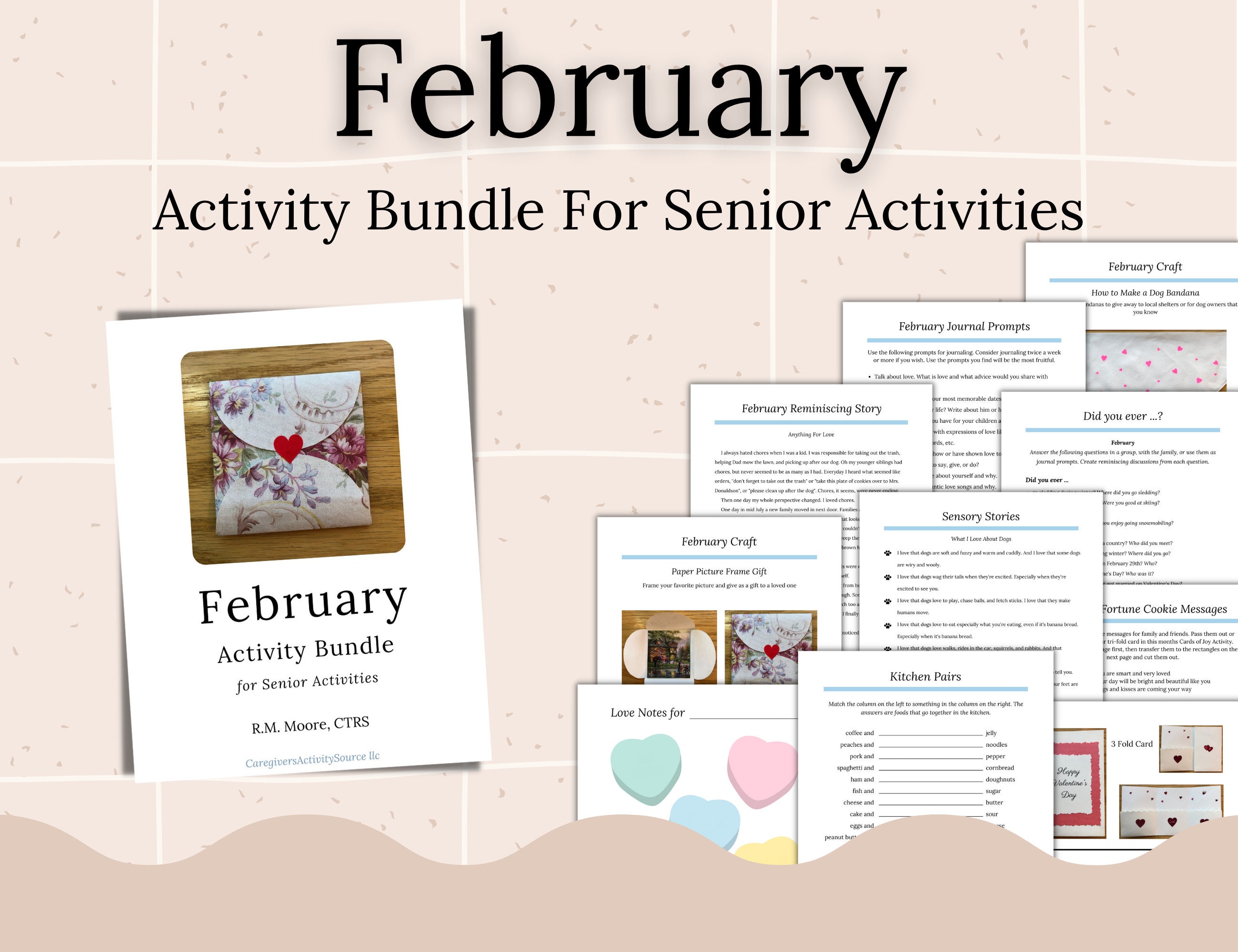 February Activities for Seniors, Dementia Activities, Memory Care ...