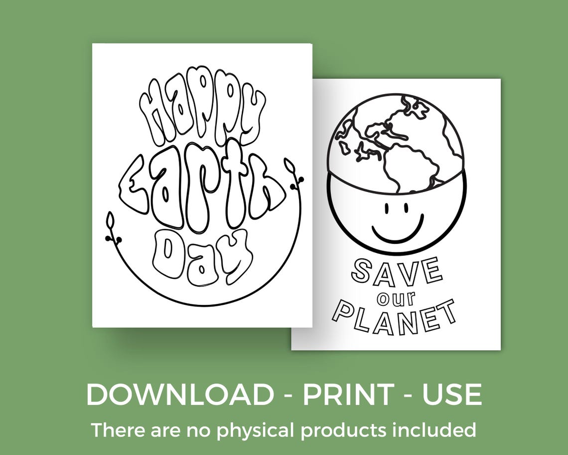 Earth Day Activities and Games for Kids Printable, Earth Day Games and ...
