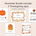 November Activity Bundle for Senior Activities, Reminiscing, Sensory ...