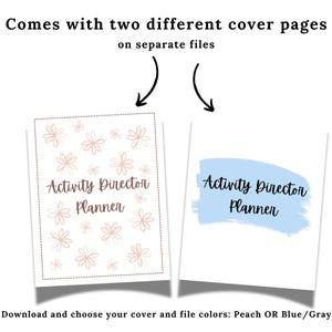Activity Director Planner for Activity Directors, Activity Coordinators ...