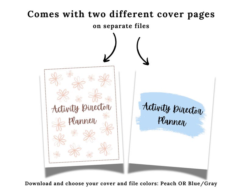 Activity Director Planner for Activity Directors, Activity Coordinators ...