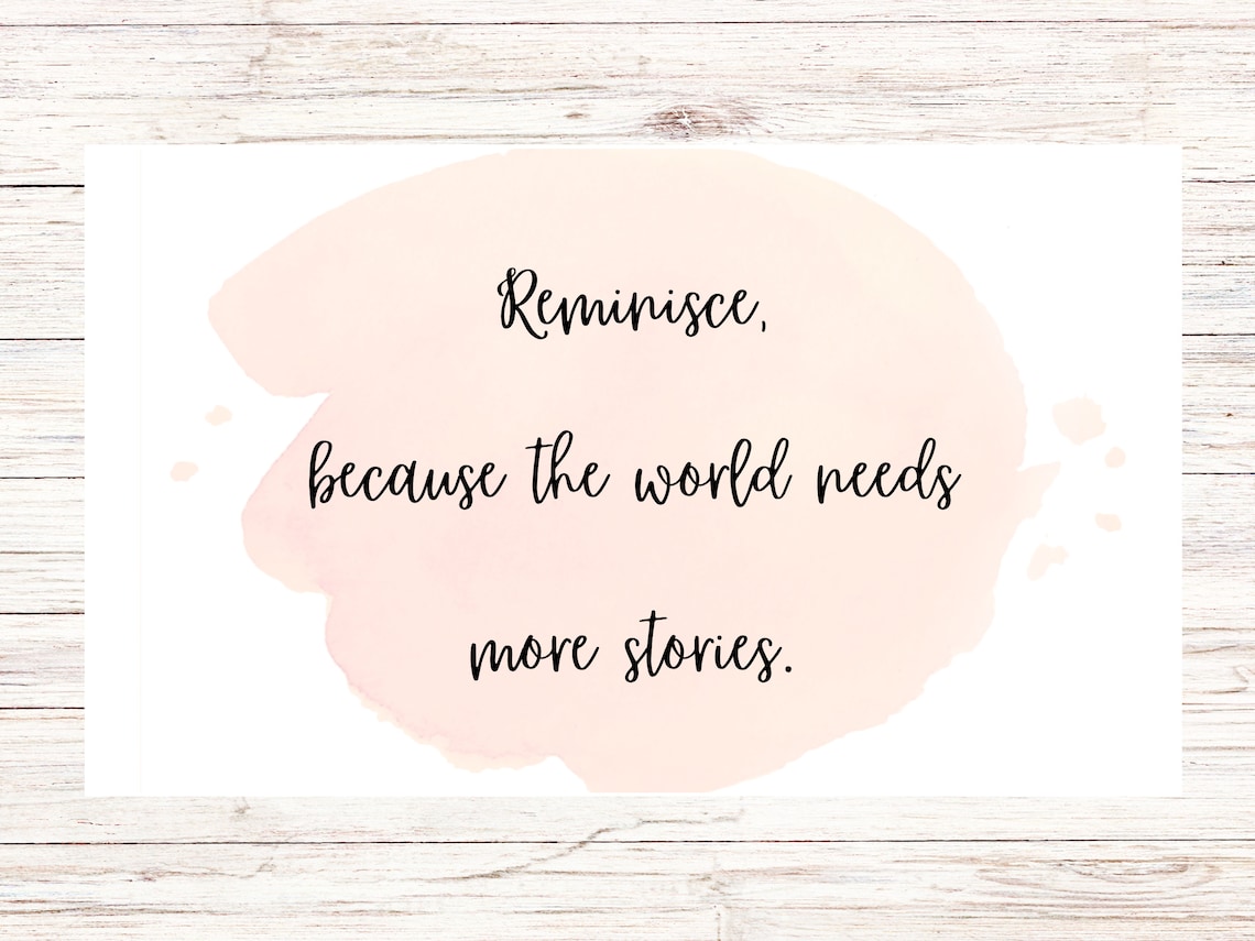 Autumn Reminiscing and Conversation Cards Printable - Etsy