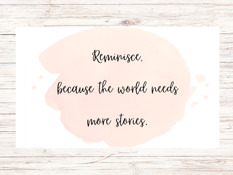 Winter Reminiscing and Conversation Cards Printable for Reminiscing and ...