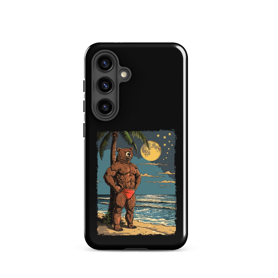 Beachside Rendezvous Speedo Vintage Gay Bear Samsung Tough Case - Etsy