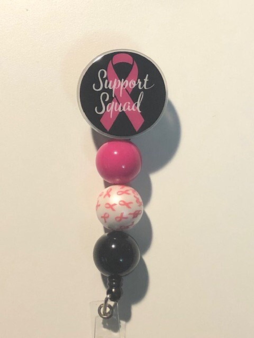 Breast Cancer Awareness Badge Reel - Etsy