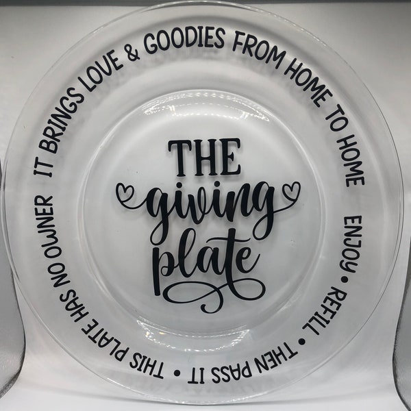 Giving Plate - Etsy