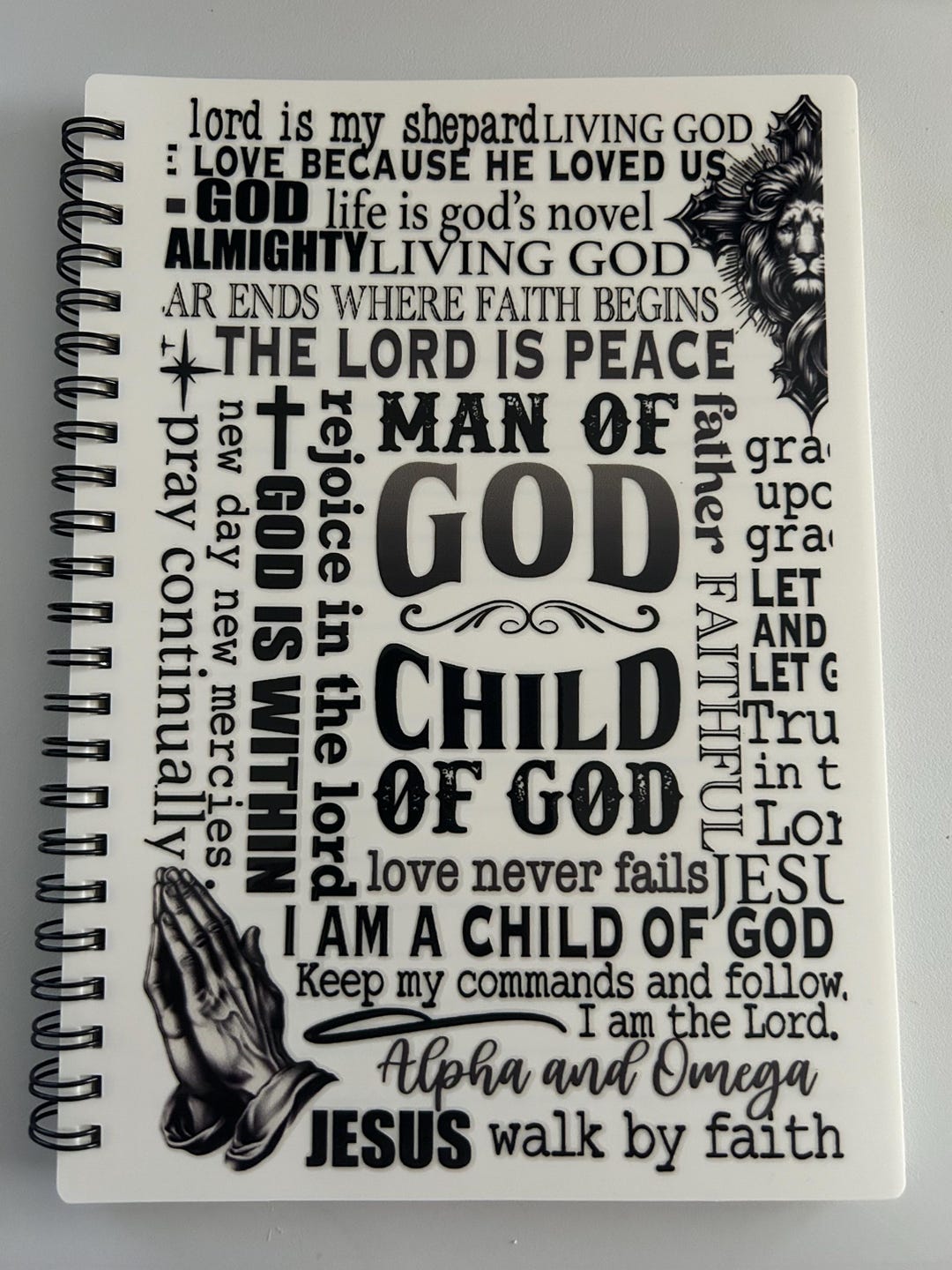 Man of God Notebook/journal - Etsy