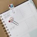 Paperclip, Handmade Love Clips, Bookmark, Office and School Supplies ...