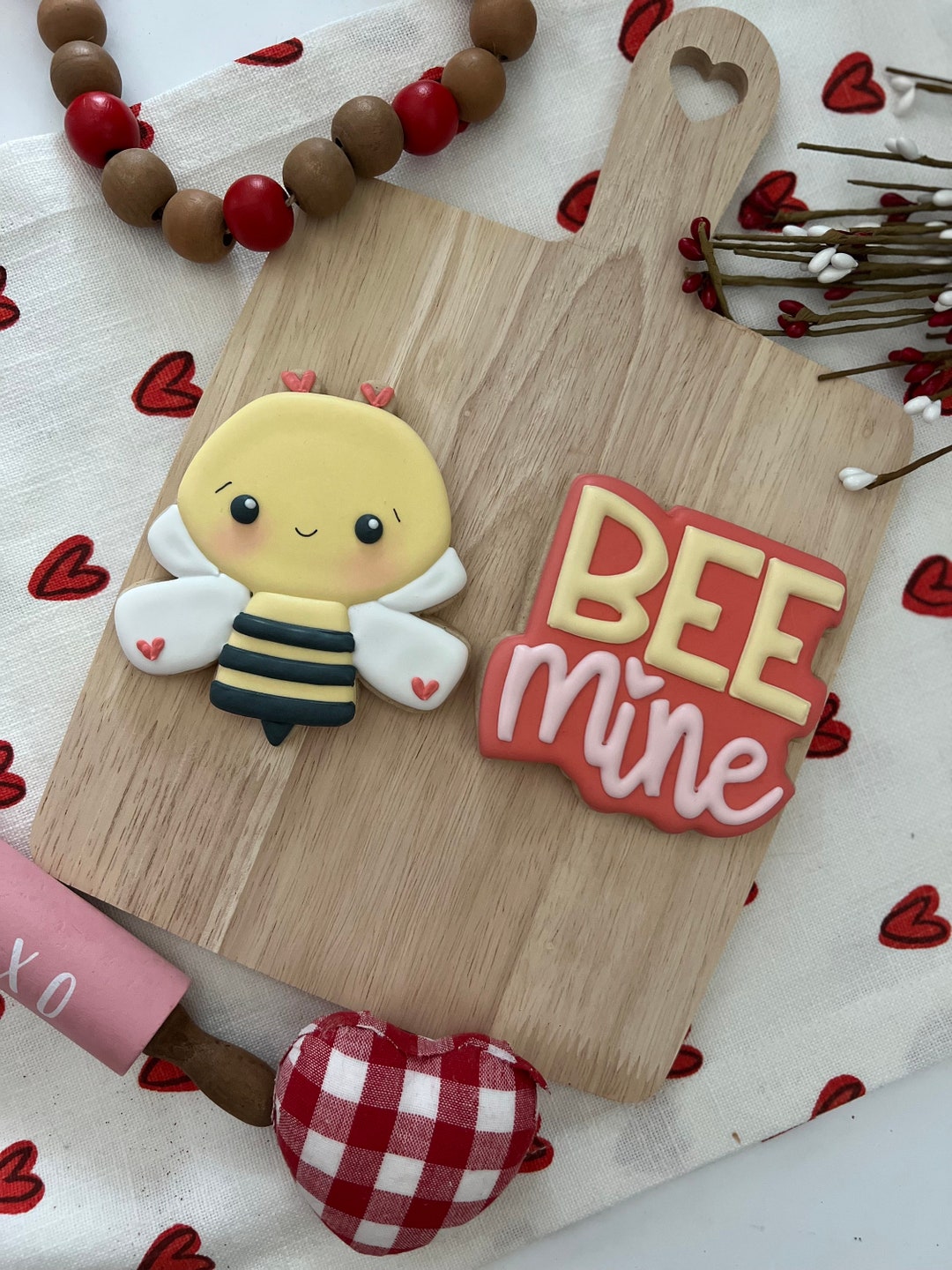 Bee Mine Cookie Set - Etsy