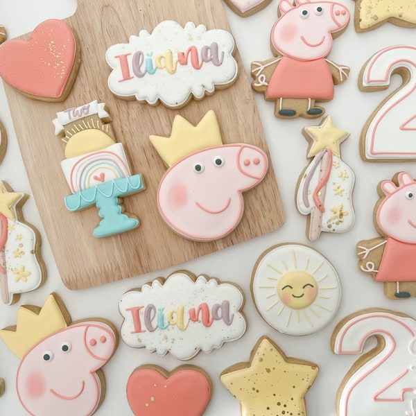 Peppa Pig Cookie Cutter - Etsy