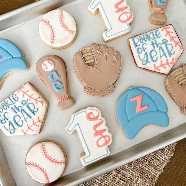 Baseball Cookies - Etsy