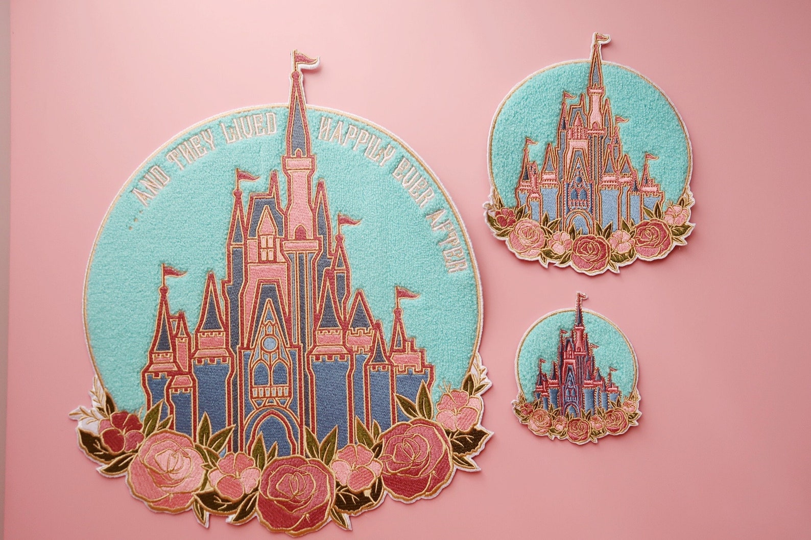 Disneyworld Castle Patch Iron on Patch Sew on Patch Patches - Etsy