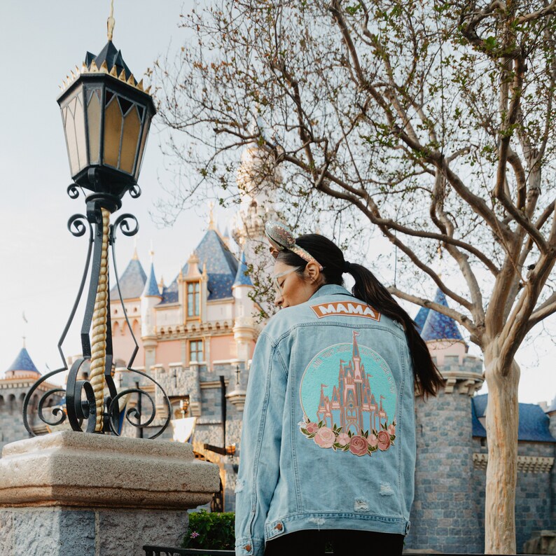 Disneyworld Castle Patch Iron on Patch Sew on Patch Patches - Etsy