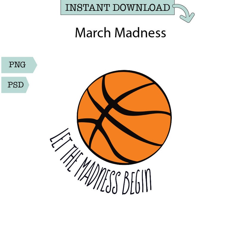 March Madness Clip Art - Etsy
