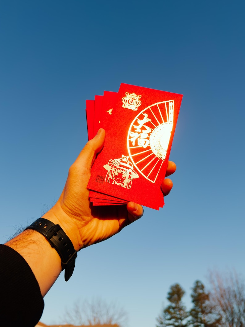 Umamusume Red Envelopes – Year of the Horse – Custom Bundle 8-pack ...