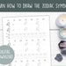 Zodiac Sign Symbols Practice Sheet, Hand Lettering, Drawing Practice ...