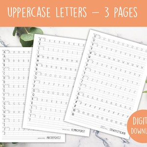 Printable Handwriting Worksheet, Hand Lettering, Handwriting Practice ...