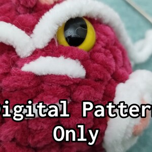 Cat Crochet Pattern Small Round Cat Digital PDF Crochet Pattern Solid ...