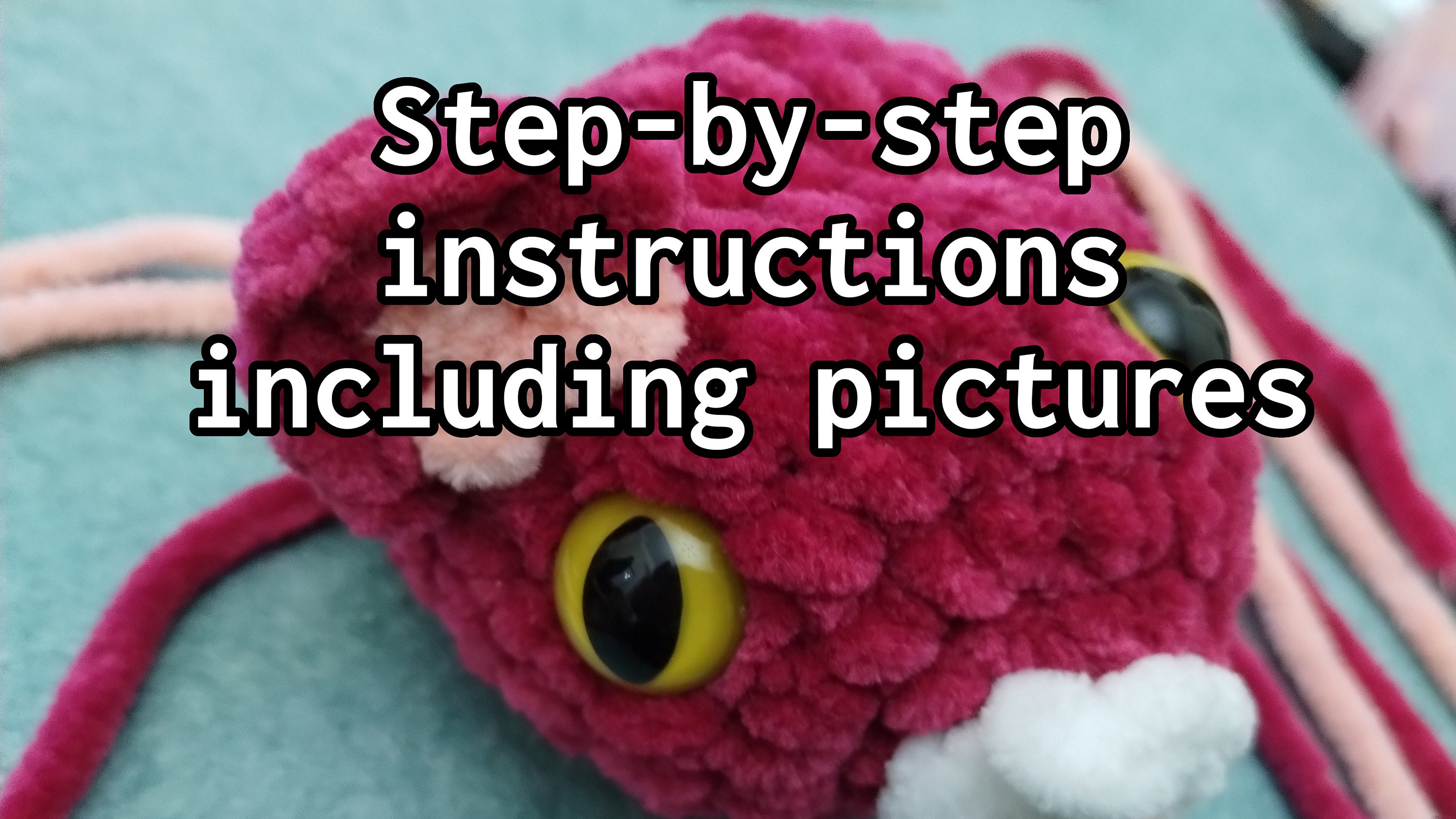 Cat Crochet Pattern Small Round Cat Digital PDF Crochet Pattern Solid ...